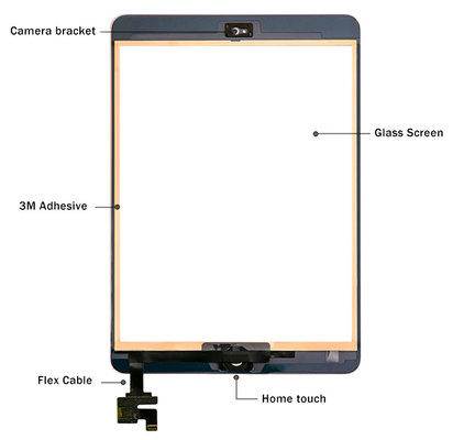 Mini 2019 5th Gen Digitizer A2123 A2124 A212 Tablet Touch Screen