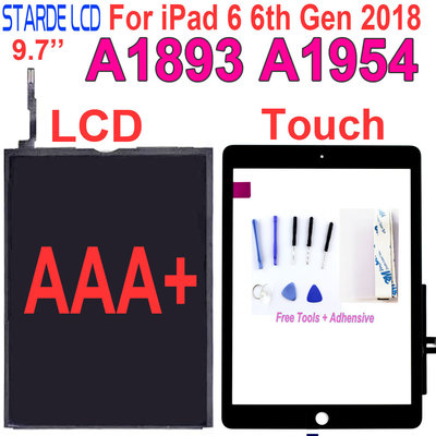iPad 6 6th Gen 2018 A1893 A1954 ipad Pro 9.7 2018 A1893 A Tablet Touch Screen