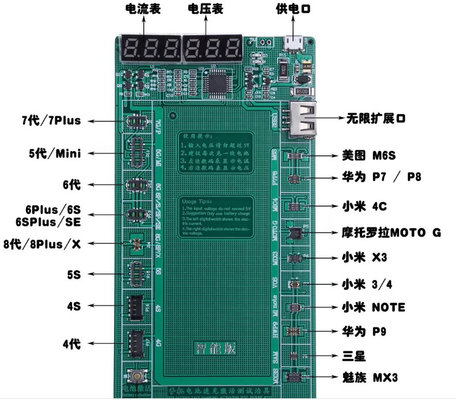 iphone 6s 6sp 7 7p 8 8p Mobile Phone LCD Tester