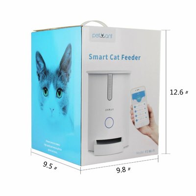 F3 Automatic Smart Wifi Pet Feeder 2.8L Time Setting App Control