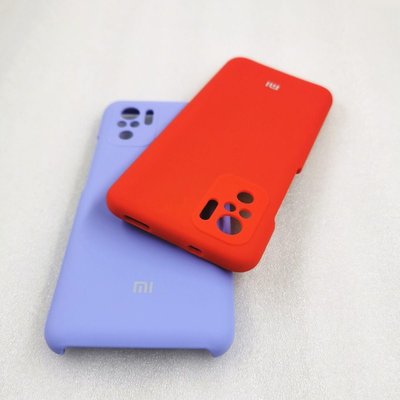 Silky Liquid Silicone Cell Phone Protective Covers For Redmi Note 10 10S 4G