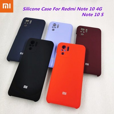 Silky Liquid Silicone Cell Phone Protective Covers For Redmi Note 10 10S 4G