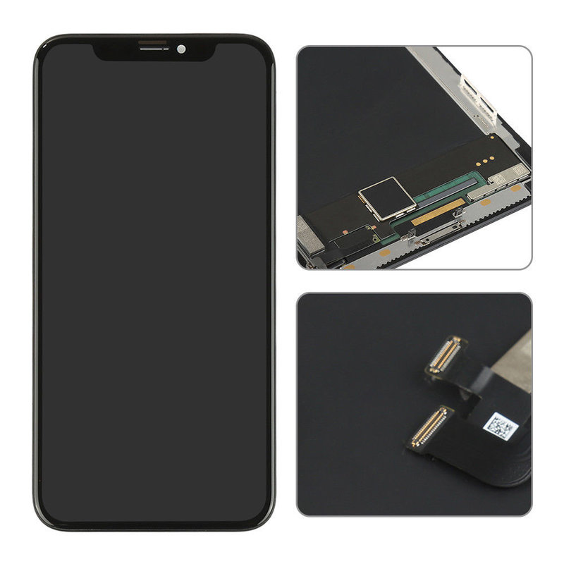 Black Repair Soft Oled Iphone X Oem Screen Digitizer