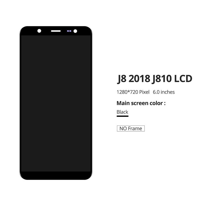 J8 2018 J810  LCD Screen