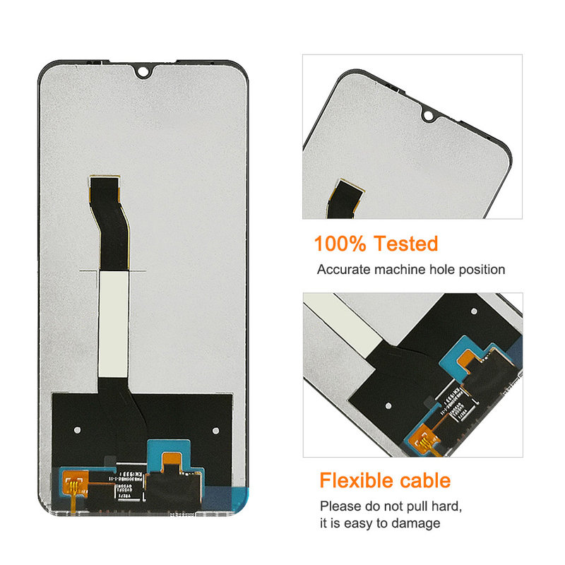 Black Xiaomi Redmi Note 8 LCD Display Touch Screen Replacement