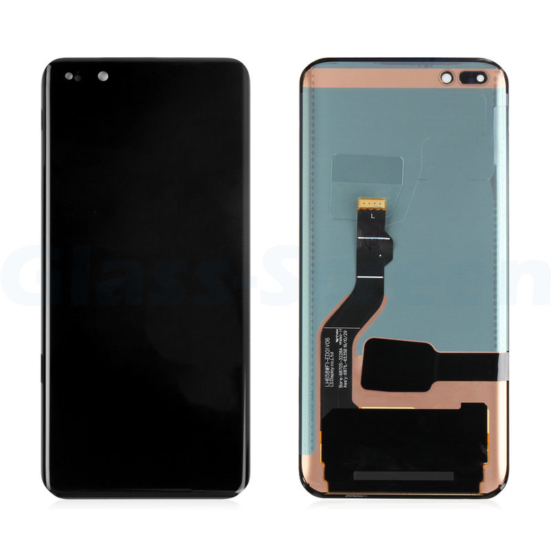 LCD Screen Black Glass Touch Complete Black For Huawei P40 Pro